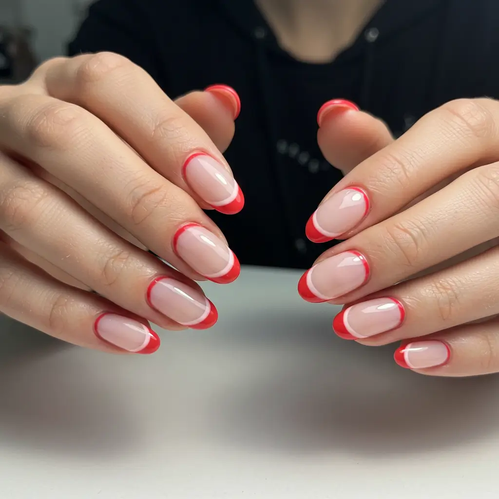 25 Elegant Oval French Tip Nail Designs for Chic Hands